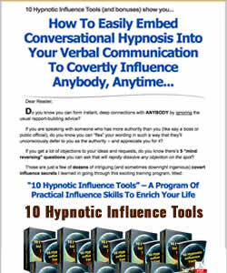 Resale Rights, 10 Hypnotic Influence Tools